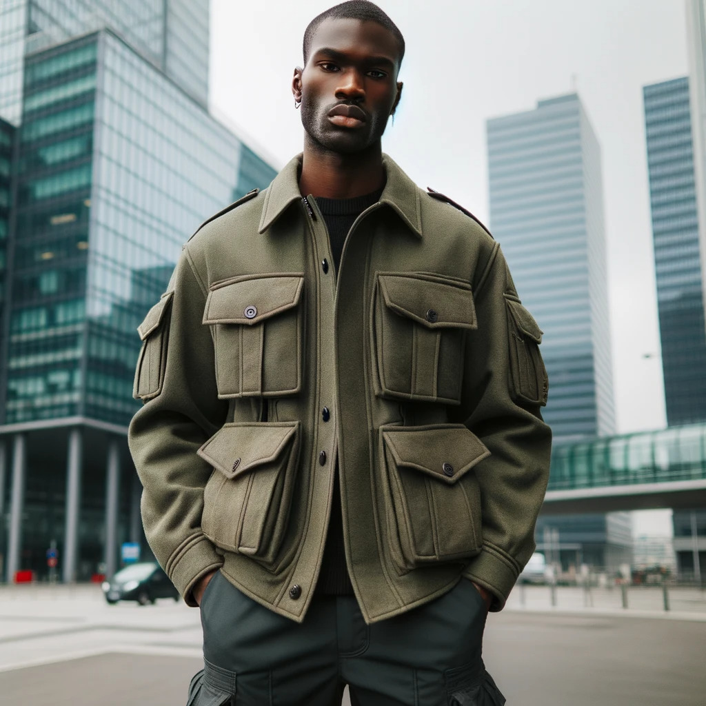 ミリタリーファッション似合う人